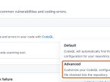 Configuring Advanced Setup For Code Scanning Github Enterprise Server