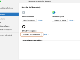 Opening An Existing Codespace Github Docs