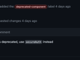 Automation Change Deprecated Components Gitstream Documentation