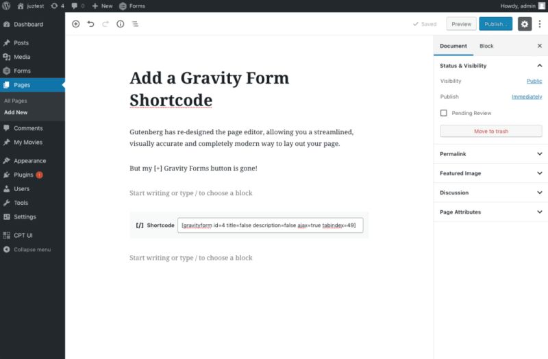 Wordpress Gravity Forms Embedding Via Do Shortcode Resulting In - Classic 4K Dark Arts | Free Download
