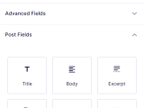 Fields Available For Forms Gravity Forms Documentation