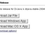 Downloading Drjava