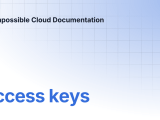 Access Keys Impossible Cloud Documentation
