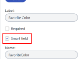 Using Smart Fields In Forms Kentico Xperience 13 Documentation