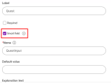 Use Smart Fields In Forms Xperience By Kentico Documentation