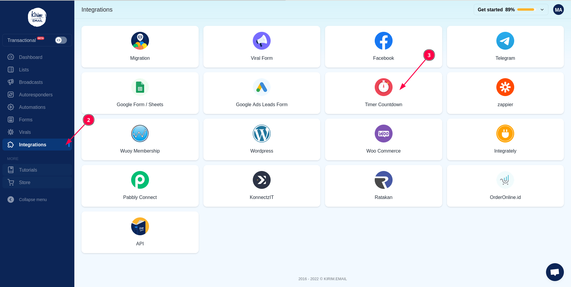 How To Add A Countdown Timer to Your Email - KIRIM.EMAIL