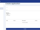 Application Creation