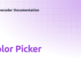 Color Picker Lowcoder Documentation