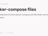 Docker Compose Files