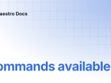 Commands Available Api Reference Maestro Docs