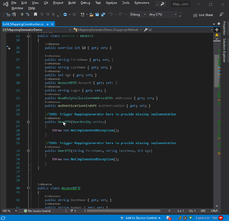 Howto Use Builders For Immutable Mapping Missing Examples Issue - Premium Landscape Texture Gallery - High Resolution