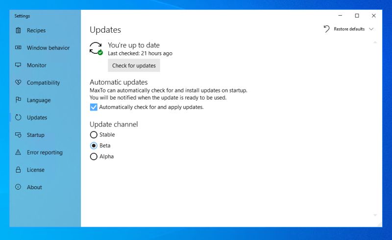 Error Reporting Settings Maxto Reference Manual - Download Creative Vintage Design | 4K