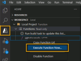 Create An Azure Function By Using Visual Studio Code Phaisarn