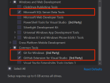 Visual Studio 2017 New Sql Server Installation