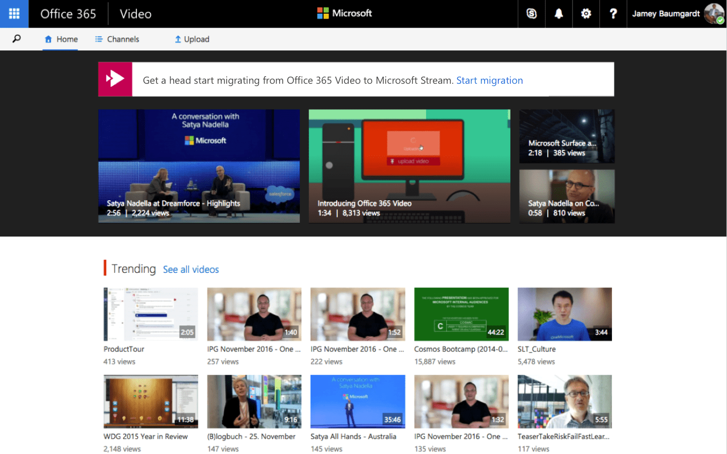 Office 365: Transición de Office 365 Video a Microsoft Stream! | Pasión ...