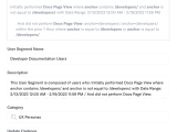 Create User Segment Modal