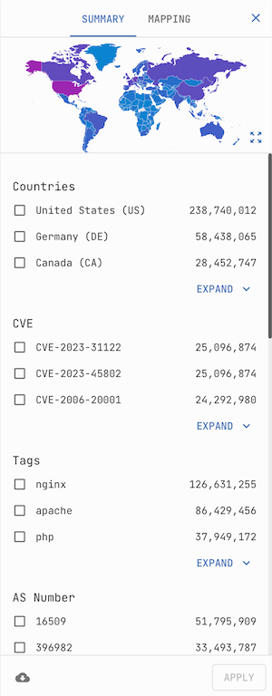 Search Tools Netlas Docs