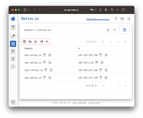 Search Tools Netlas Docs