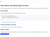 Create Deploys Netlify Docs