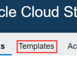 Creating A Template For Oracle Cloud Stack