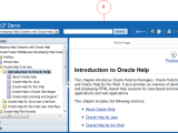 Oracle Help For The Web User Interface