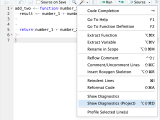 Code Diagnostics Rstudio User Guide