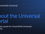 About The Universal Portal Powershell Universal