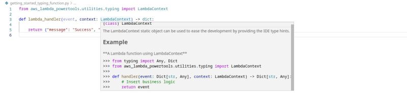 Typing Powertools For Aws Lambda Python - Premium City Illustration Gallery - HD