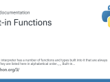 Built In Functions Python 3 14 0 Documentation