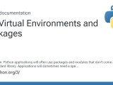 12 Virtual Environments And Packages Python 3 14 3 Documentation