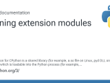 Defining Extension Modules Python 3 15 0a0 Documentation