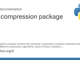 The Compression Package Python 3 15 0a6 Documentation