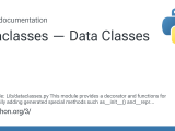 Dataclasses Data Classes Python 3 15 0a0 Documentation