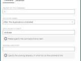 Applications Package Details Commands Edit A Command Command