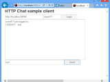 Http Chat Sample Javascript