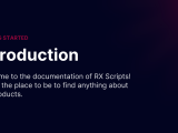 Introduction Rx Scripts Documentation