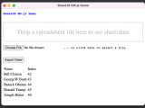 Sheets In Nw Js Sheetjs Community Edition