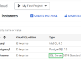 Google Cloud Sql For Sql Server