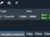 Variable Explorer Spyder 4 Documentation