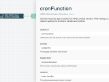 Serverless Cron Job Stackery Documentation