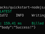 Stackery Quickstart Nodejs Stackery Documentation