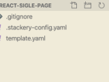 React Single Page App Stackery Documentation