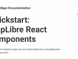 Quickstart Maplibre React Components Stadia Maps Documentation