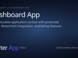 Dashboard App Starterapp Docs