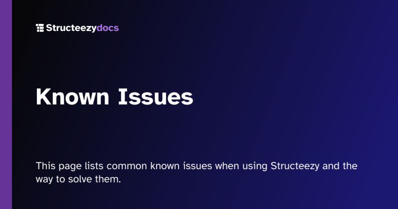 Known Issues - Modern Landscape Background - Ultra HD