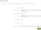 Payroll Settings