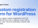 Custom Registration Form For Wordpress Super Forms