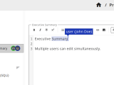 Collaborative Editing Sysreptor