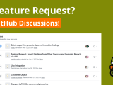 Feature Request Github Discussions Sysreptor