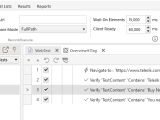 Enable Visual Debugger In Quick Execution Progress Test Studio